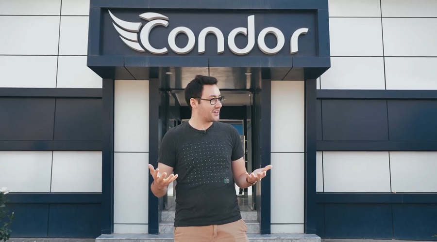 Visite des influenceurs en Algérie et aux unités du groupe Condor ...